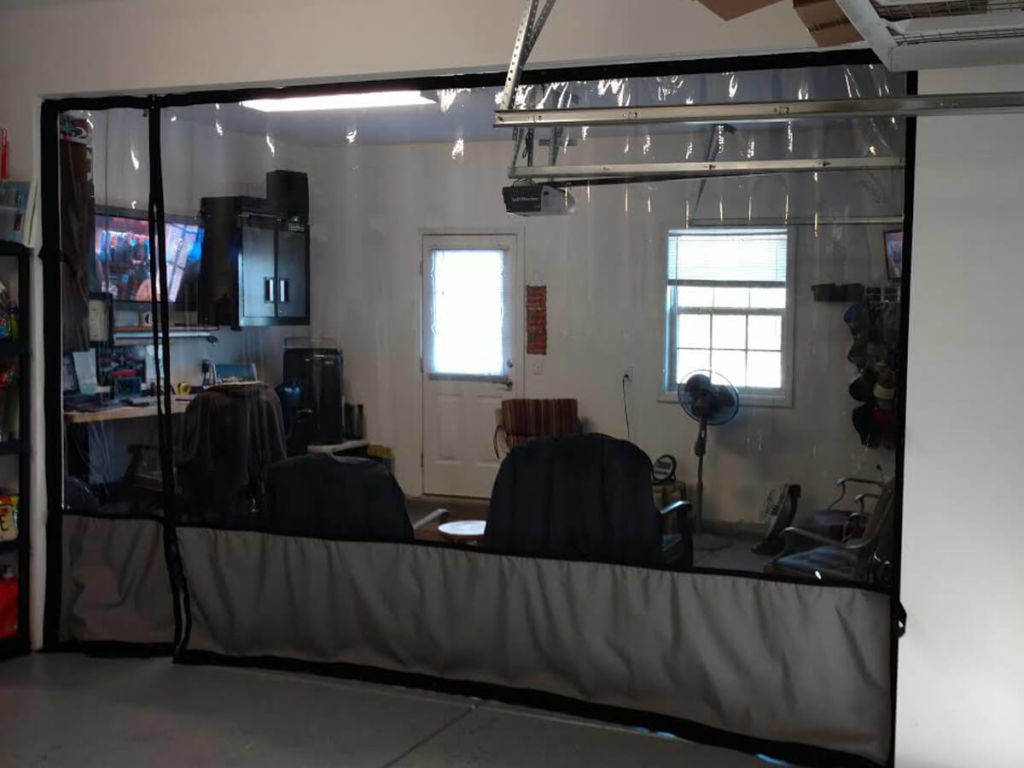 Garage Door Screens - Mosquito Curtains