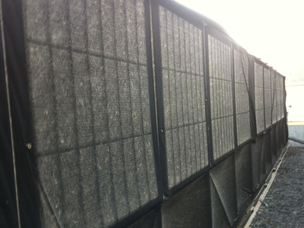 HVAC Chiller Screens - Mosquito Curtains