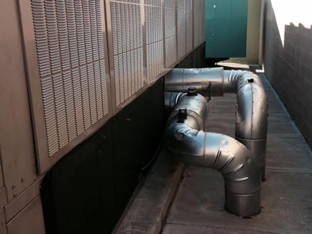 HVAC Chiller Screens - Mosquito Curtains