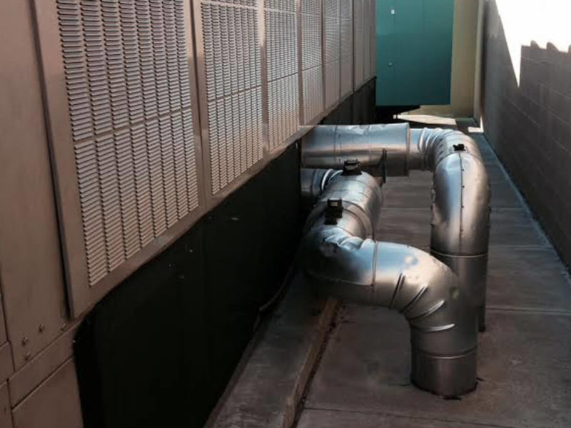 HVAC Chiller Screens - Mosquito Curtains