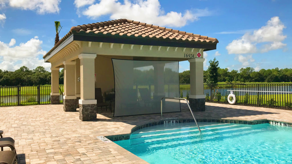 Outdoor Projection Screens - Mosquito Curtains