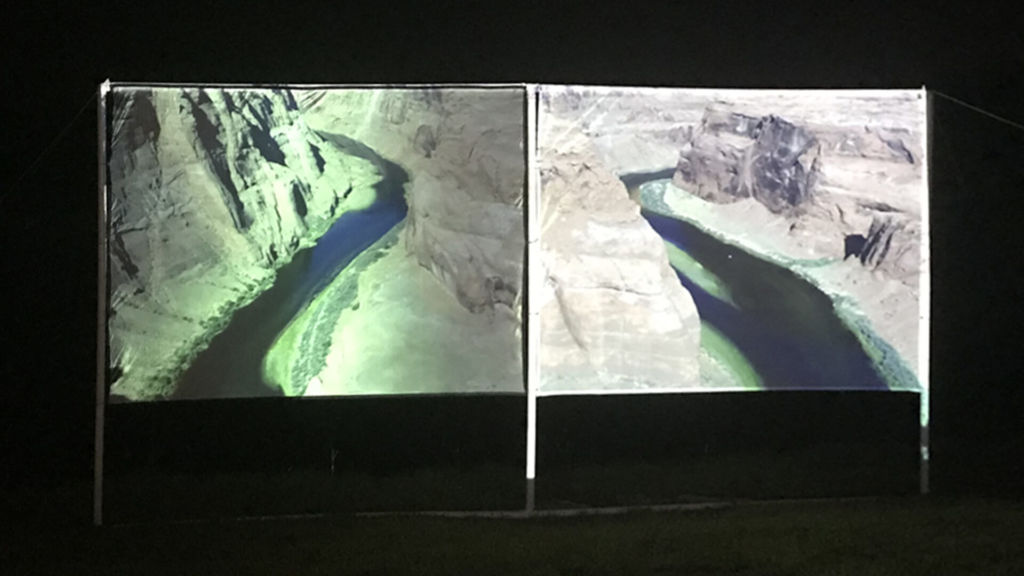 Outdoor Projection Screens - Mosquito Curtains