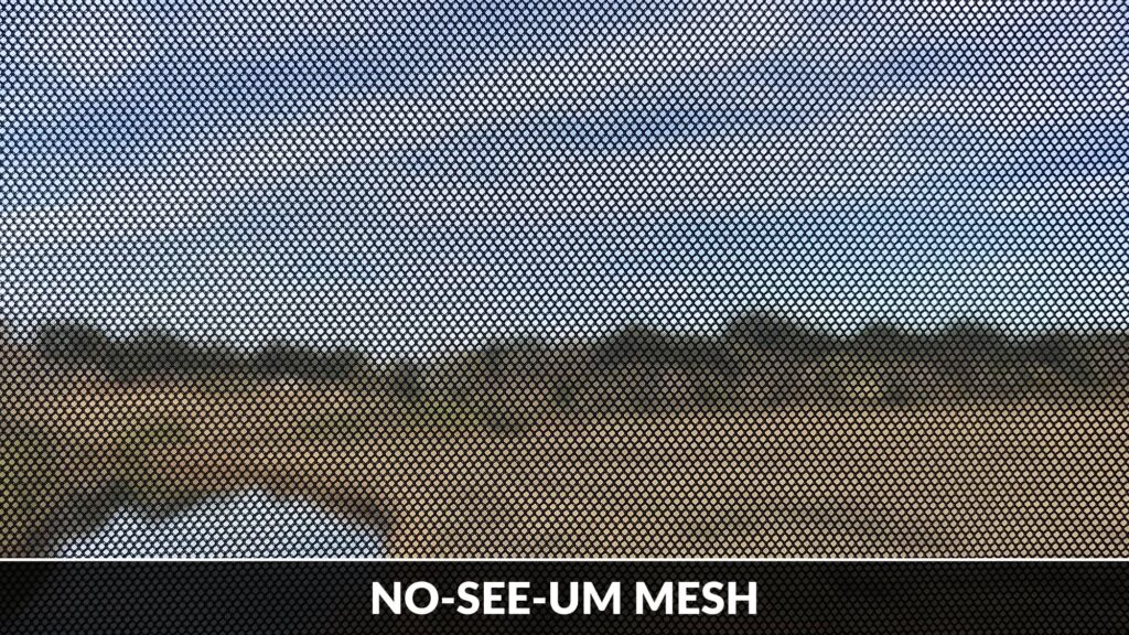 No-See-Um Netting Screen - Mosquito Curtains