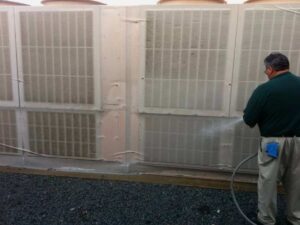 HVAC Chiller Screens - Mosquito Curtains