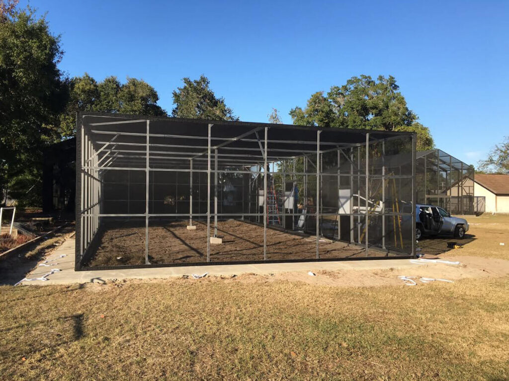 HVAC Chiller Screens - Mosquito Curtains